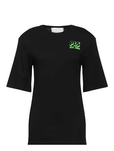 Philosophy Di Lorenzo Serafini Cotton T-shirt With Logo Print - Black