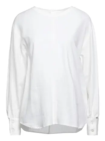 AGLINI Woven Top - White