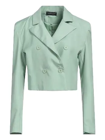VANESSA SCOTT Double-breasted Blazer - Green