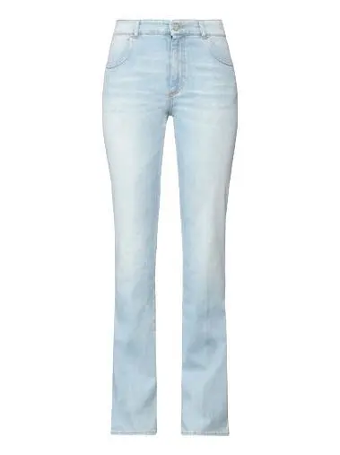 PT TORINO Flared Jeans In Cotton And Lyocell - Blue
