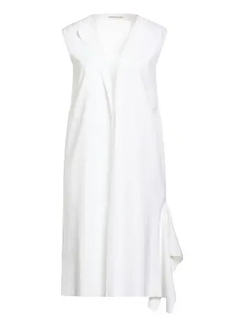 Lamberto Losani Sleeveless Cardigan - White