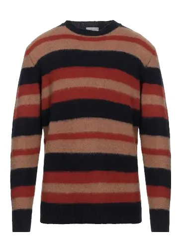Altea Striped Virgin Wool Sweater - Blue