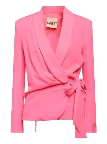 ANIYE BY Single-breasted Blazer With Sash - Pink
