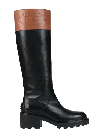 TOD'S Leather Boots - Black