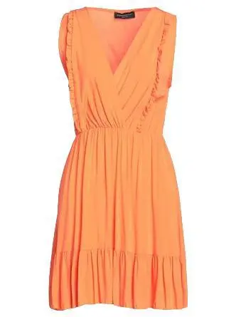 ANGELA MELE MILANO Viscose Mini Dress - Orange