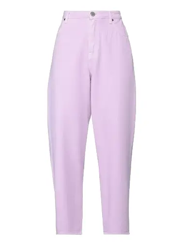 GAËLLE PARIS Tapered High-waisted Jeans - Purple