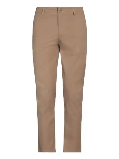 DANIELE ALESSANDRINI Pants Size Cotton, Elastane - Beige