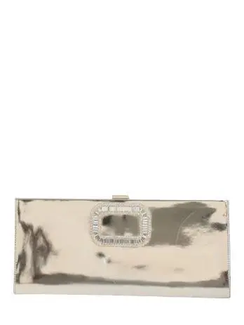 ROGER VIVIER Soft Leather Handbag - Grey