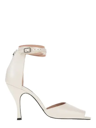 Patrizia Pepe Sandals In Soft Leather - White