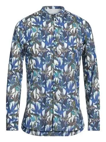 PAOLO PECORA Shirt Size Cotton - Blue