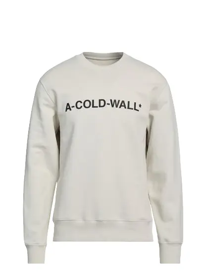 A-COLD-WALL* French Terry Sweatshirt With Logo - Beige