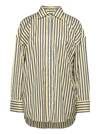 P.a.r.o.s.h Striped Woven Shirt - Yellow