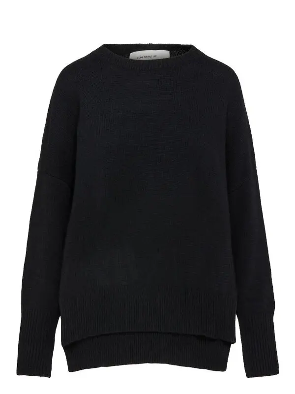 LISA YANG Mila Cashmere Sweater - Black