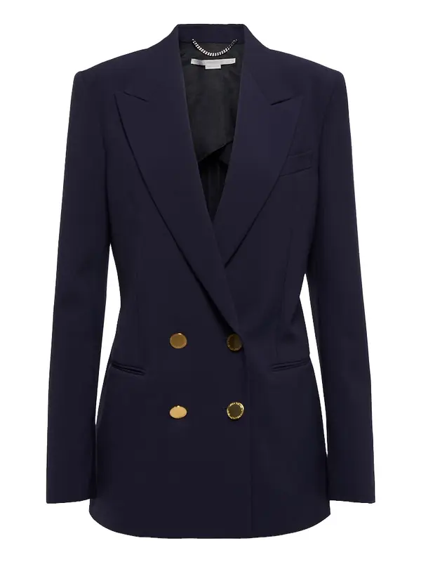 Stella McCartney Double-breasted Blazer - Blue