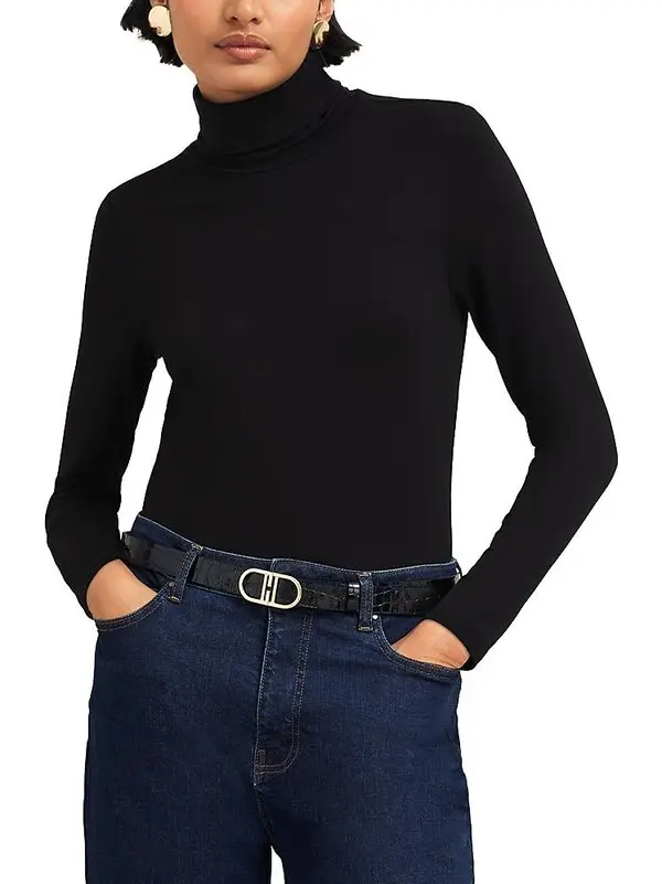 HOBBS LONDON Mishca Turtleneck - Hobbs Black