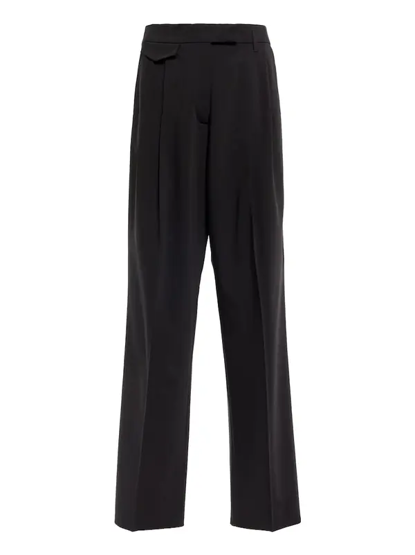 Dorothee Schumacher Modern Sophistication Wool-blend Trousers - Black