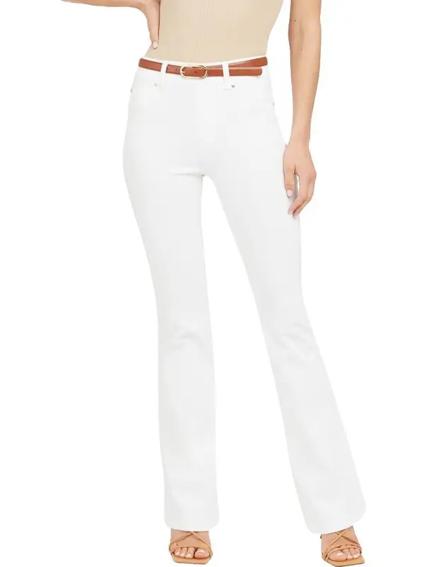 Spanx Flare Leg Jeans - White