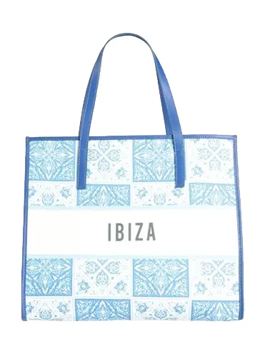 MY BEST BAG FIRENZE Handbag In Leather And Textile Fibers - Blue