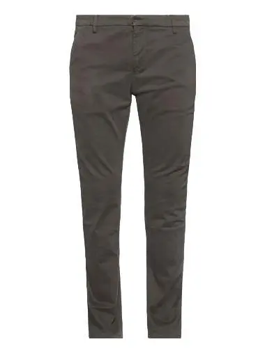 DONDUP Pants Size Cotton, Elastane - Brown