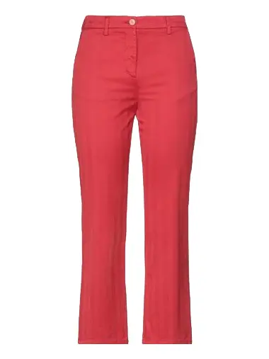 WHITE SAND Tapered Pants - Red