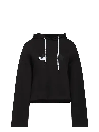 CHIARA FERRAGNI Fleece Sweatshirt - Black
