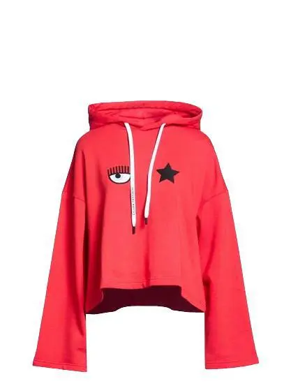 CHIARA FERRAGNI Cotton Sweatshirt - Red