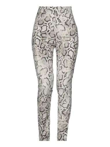 Pinko Animal Print Skinny Pants - White