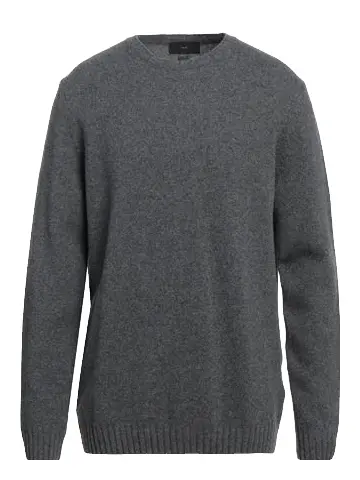 LIU •JO MAN Wool Crewneck Sweater - Grey