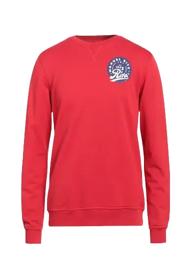 MANUEL RITZ Cotton Fleece Sweatshirt - Red