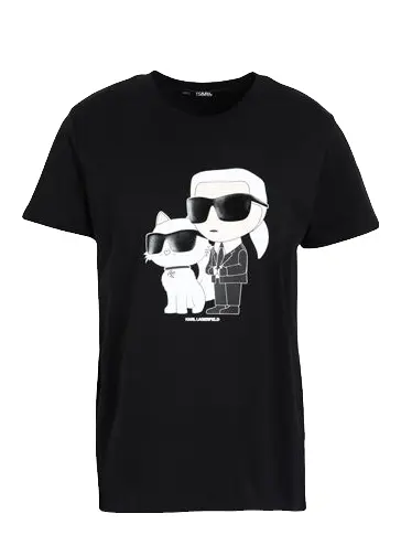 Karl Lagerfeld Ikonik 2.0 T-shirt - Black