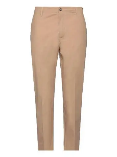 ..,BEAUCOUP Tapered Leg Trousers - Beige