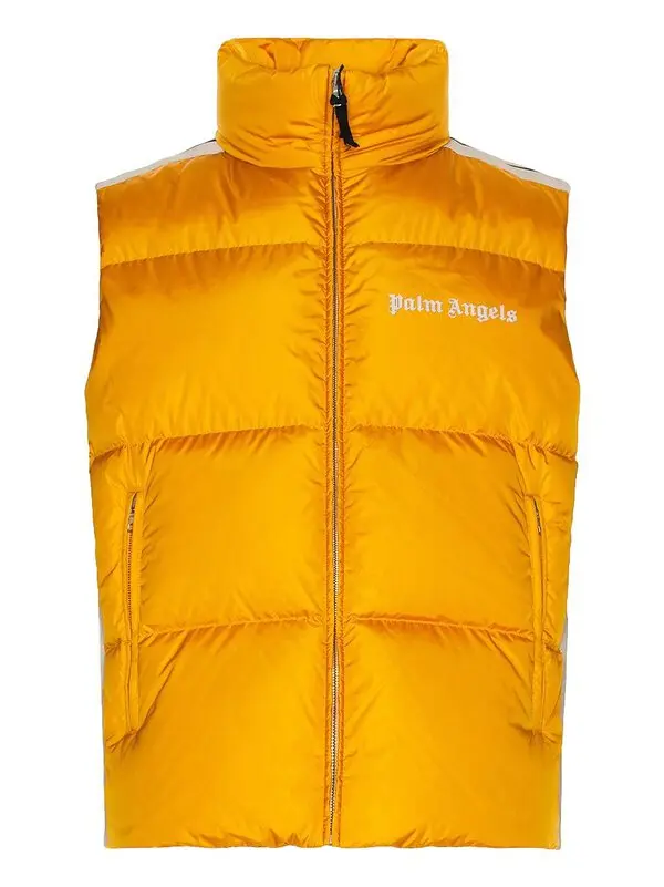 Moncler 8 Palm Angels Rodman Vest - Yellow