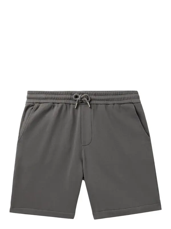 Mr P. Cotton-jersey Shorts - Gray