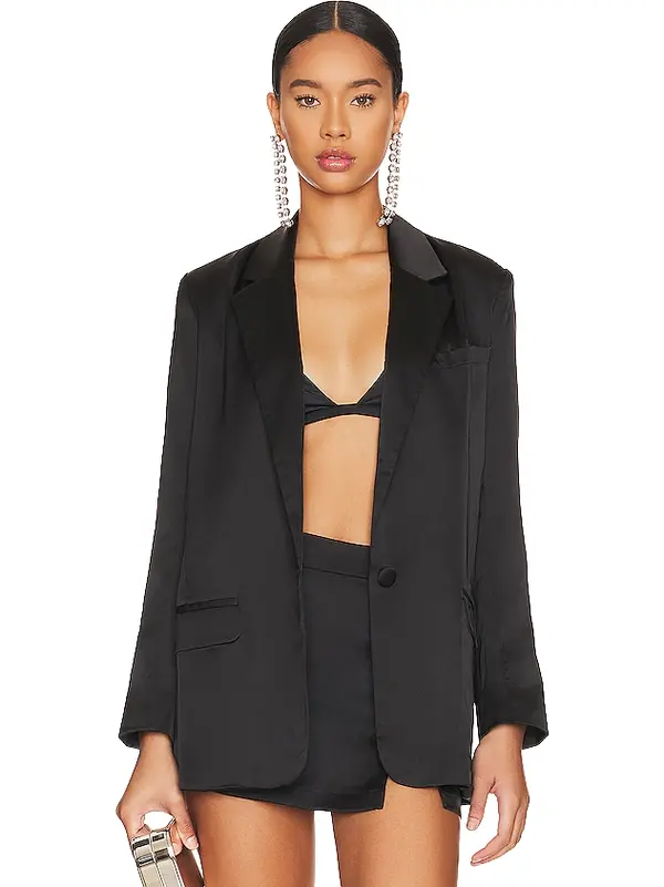Steve Madden Smooth Talk Blazer - Black