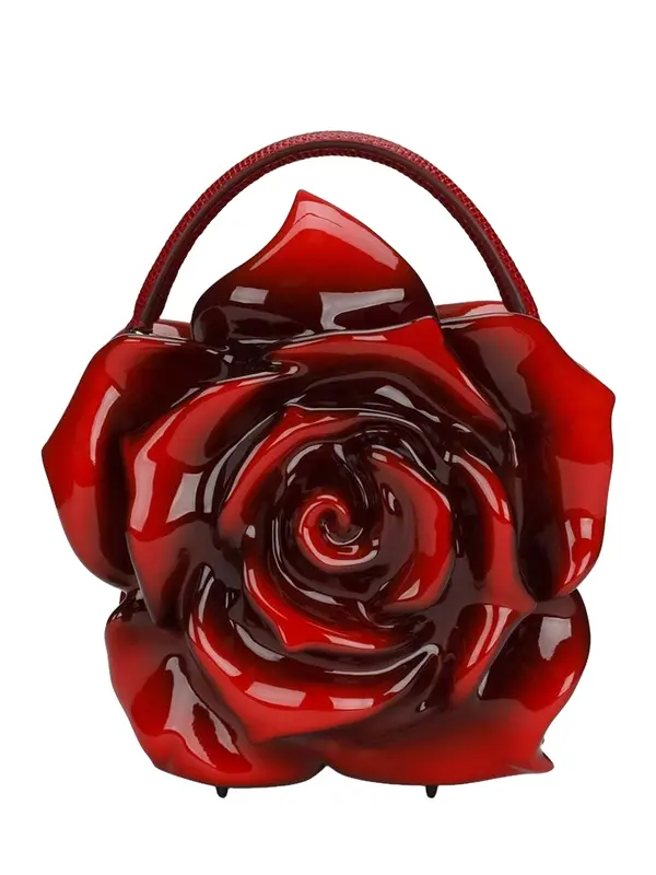 Dolce & Gabbana Dolce Box Rose-motif Tote - Red