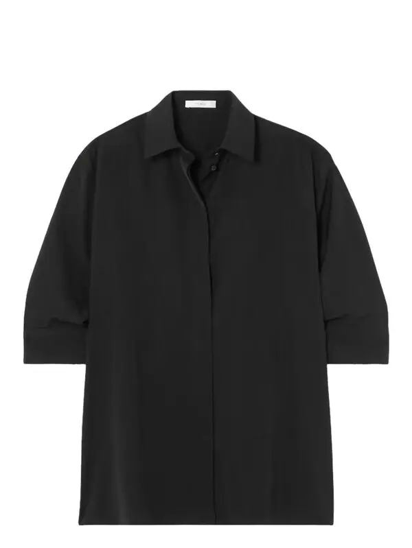 THE ROW - The Row Essentials Elada Crepe Shirt