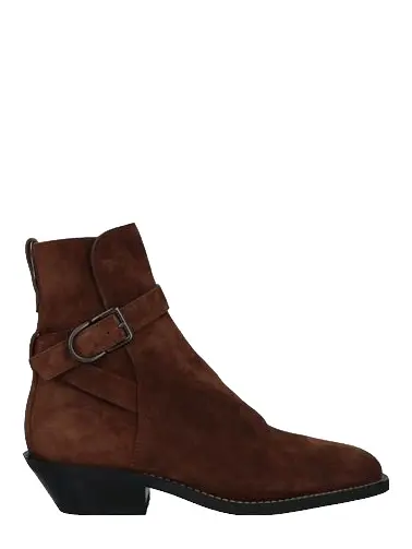 TOD'S Calfskin Ankle Boots - Brown