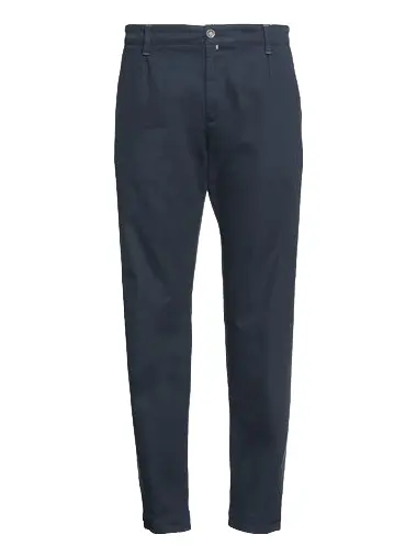 HARMONT & BLAINE Pants Size Cotton, Elastane - Navy