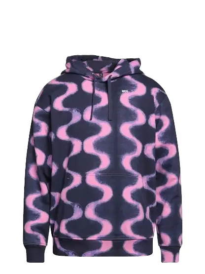 Alexander McQueen Multicolor Logo Hoodie - Navy