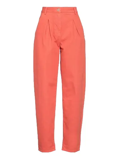 Patrizia Pepe Mom Jeans With Tapered Leg - Orange
