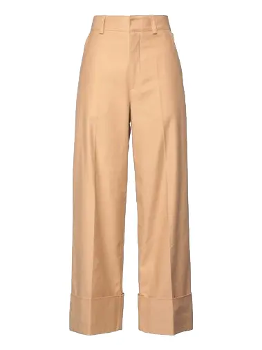 QUIRA Wide Leg Pants - Beige