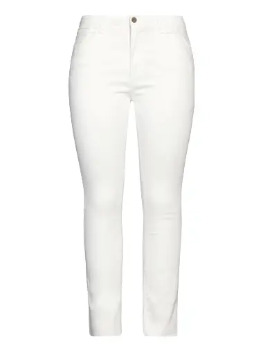 MERCI High-waisted Skinny Jeans - White