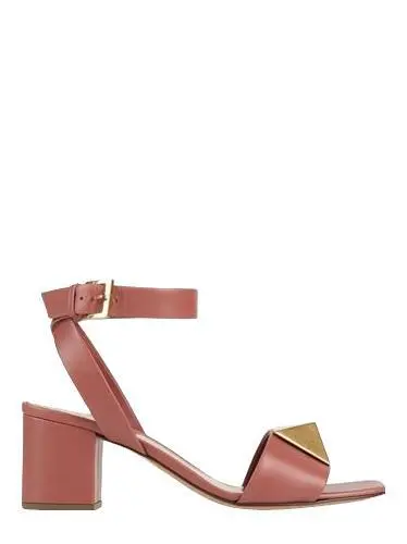 Valentino Garavani Studded Leather Sandals - Pink