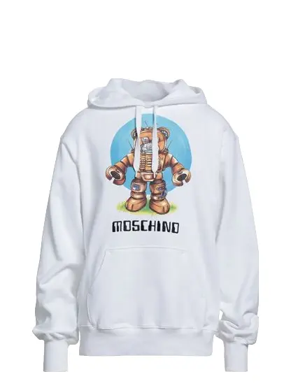 Moschino Cotton Sweatshirt - White
