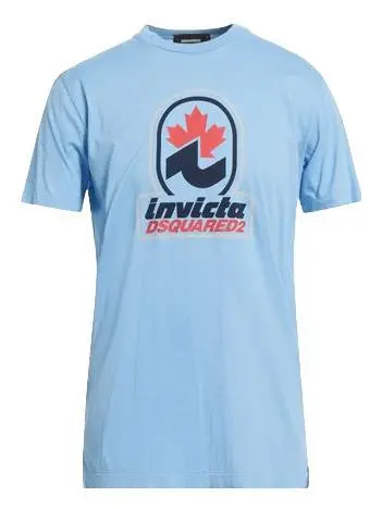 INVICTA X DSQUARED2 T-shirt Sky Size Cotton - Blue