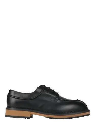 TOD'S Leather Derby Shoes - Black