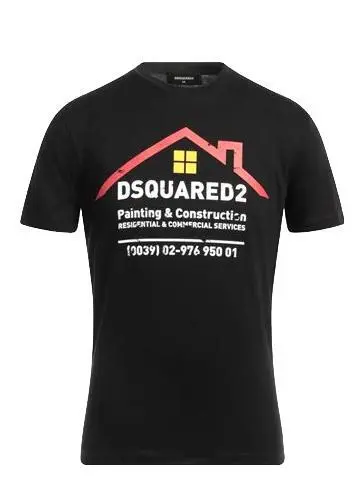 Dsquared2 T-shirt Size Cotton - Black