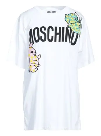 Moschino Print T-shirt - White