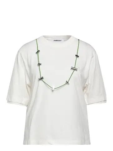 AMBUSH T-shirt In Cotton And Polyester - White