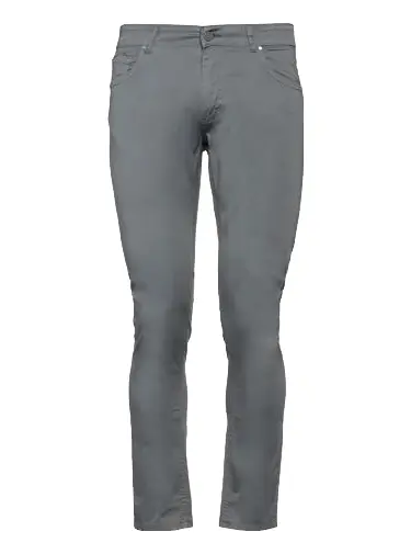 FRANKIE MORELLO Cotton-blend Tapered Trousers - Grey